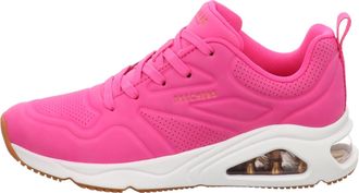 Skechers Damen Tres-Air UNO Ah-Mazing Sneaker, Hot Pink Durasuede/Textile, 38 EU