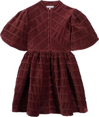 Maria de la Orden Robe Daisy Velours Maria de la Orden