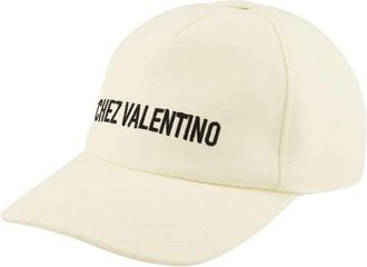 Valentino Garavani Homme, Accessoires, Beige, Taille: 59 CM Casquette de baseball Chez Valentino