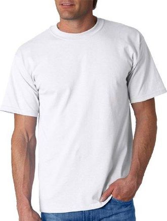 Gildan T-shirt dété basique à manches courtes pour homme- Blanc blanc minuscule (Small)