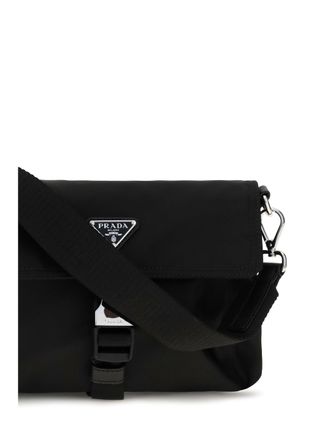 Prada Mens Smartphone Holder Re-Nylon Black Recycled Polyamide Phone Cases & Technology