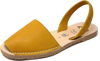 Ria Menorca Damen - Sandale - Rueda Caramelo - Velvet Mustard - 38