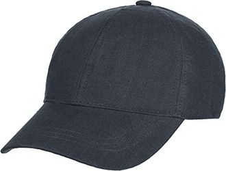 LIPODO Casquette en Lin Femme/Homme - dété avec visière Été Printemps-été - Taille Unique Bleu foncé