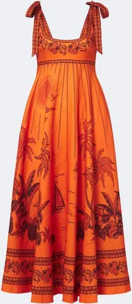 Alemais Al&eacute;mais Midikleid Boathouse aus Leinen