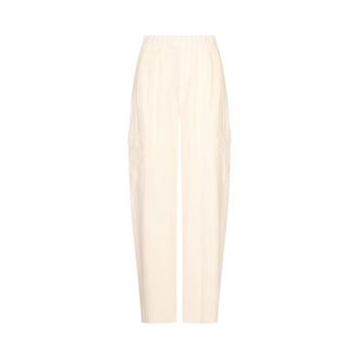 Fabiana Filippi Femme, Pantalons, Beige, Taille: 40 FR Pantalon large