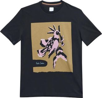 Paul Smith Homme, Tops, Noir, Taille: L T-shirt Uccellino
