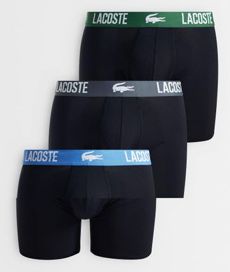 Lacoste Lot de 3 boxers - Noir