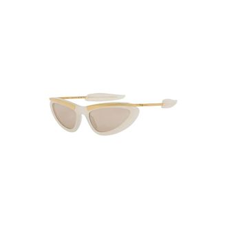 Bottega Veneta Femme, Accessoires, Beige, Taille: 58 MM Lunettes de soleil