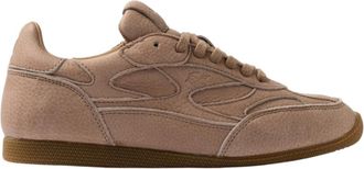 D.A.T.E. D.a.t.e., Femme, Chaussures, Brun, Taille: 37 EU Camoscio Baskets