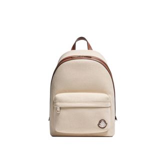 Moncler Moncler Carlo Backpack Bag, Men, White, Size: One Size