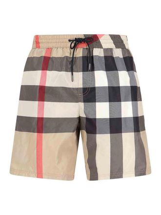 Burberry Short De Bain - Check