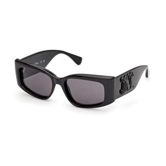 Max Mara Lunettes de soleil Mm0209 - Femme - Accessoires - Noir - Taille: 53 MM