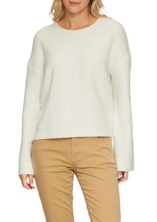 s.Oliver Weicher Strickpullover aus Bouclé