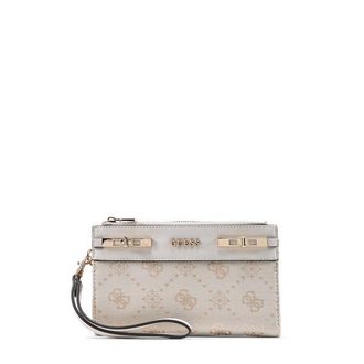 Guess Portefeuille logotyp&eacute; avec zip