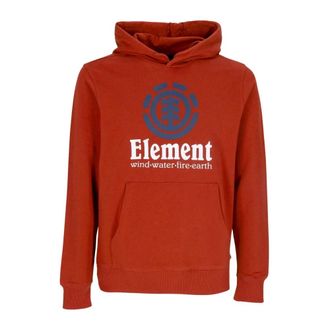 Element Roter Leichter Kapuzenpullover Vertikaler Hoodie - - Sweatshirts & Hoodies - Herren - Rot - M