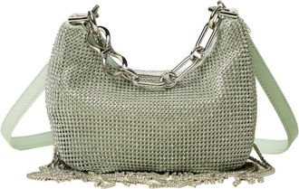 Twinset Femme, Sacs, Bleu, Taille: ONE Size Mini Sac Croissant
