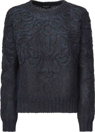 Dondup Pull Col Rond - Bleu