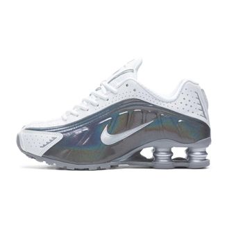 Nike Femme, Chaussures, Blanc, Taille: 37 1/2 EU Shox R4