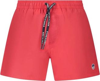 North Sails Homme, Maillots de bain, Rouge, Taille: S Short de bain avec &eacute;cusson logo