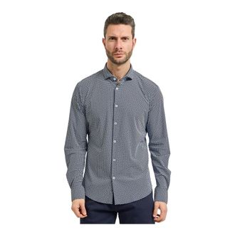 Yes-Zee YES Zee, Homme, Chemises, Gris, Taille: M Chemise micro-motifs