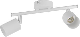 LEDs Com Deckenleuchte WAIKA, 2-flammig, wei&szlig; matt, 2x GU10 max. 60W