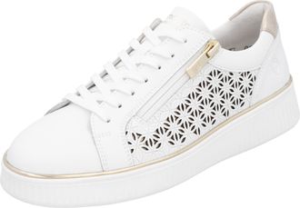 Remonte Damen D2E03 Sneaker Low, weiß 80, 40 EU
