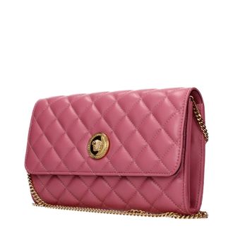 Versace Leather Clutch - Pink