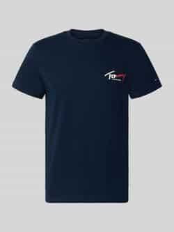 Tommy Jeans Slim Fit T-Shirt aus reiner Baumwolle