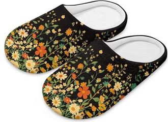 Coloranimal Chaussons de spa pour invit&eacute;s - Jetables et r&eacute;utilisables - Antid&eacute;rapants - Bout ferm&eacute;, Marguerite, 38.5/39.5 EU