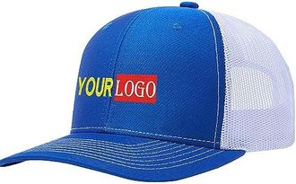 Generic Casquette de camionneur brodée personnalisée 112 pour hommes et femmes Casquette de baseball en maille Personnalisez votre texte et logo ici Casquette