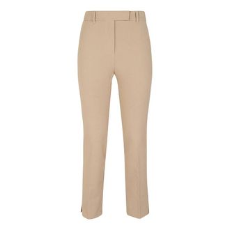 Incotex Stretch Gabardine Cropped Hose - - Trousers - Damen - Braun - XS