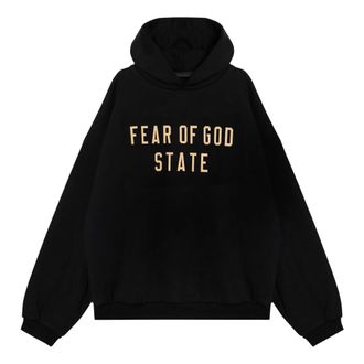 Fear of God Herren, Sweatshirts & Hoodies, Schwarzk, LGr&ouml;&szlig;e