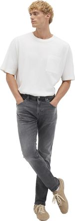 Mavi Herren James Jeans, Dark Grey Ultra Move, Super Skinny, Zip Fly, 33W 32L