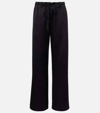 Proenza Schouler Pantalon ample White Label Magnus en crêpe