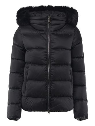 Colmar doudoune textur&eacute;e &agrave; capuche - Noir