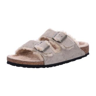 Birkenstock ARIZONA (SHEARLING) - Sandalo a due fasce da uomo e da donna BIRKENSTOCK 38/TAUPE-N