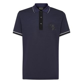 Billionaire Boys Club Polo Shirt SS Double B - - Tops - Herren - Blau - XS