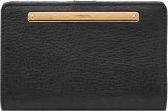 Fossil Portefeuille &agrave; deux volets extra-plat Liza en cuir, pour femme, SL7891G001