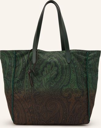 Etro Etro Shopper gruen