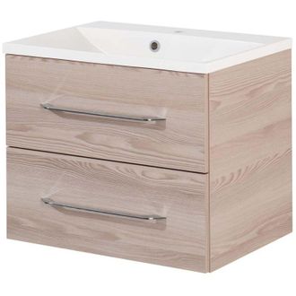 Fackelmann B.clever Waschtischset 60cm Korpusfarbe: Alaska-Esche - Fackelmann