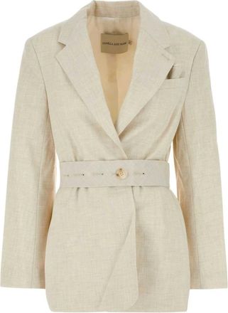 C & M Camilla and Marc Camilla AND Marc, Femme, Robes, Beige, Taille: 42 FR Floris Blazer