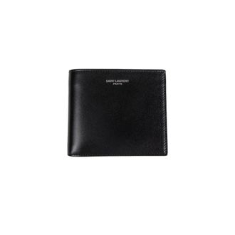 Saint Laurent East/West Calfskin Wallet Bi-Fold
