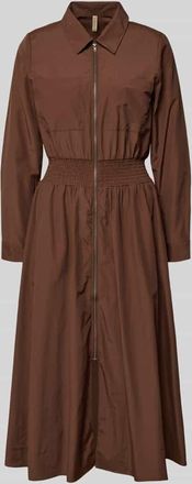 Soyaconcept Hemdblusenkleid mit Rei&szlig;verschluss Modell NETTI