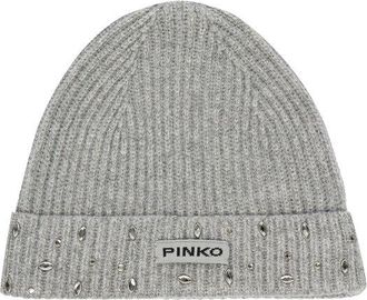 Pinko Pinko Mütze Serengeti Cuffia 104326 A27A I17 Grau