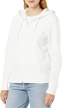 Amazon Essentials Sweat à Capuche zippé en Molleton et Tissu Bouclette pour Femme, Ivoire, Taille XXL (Disponible en Grande Taille)