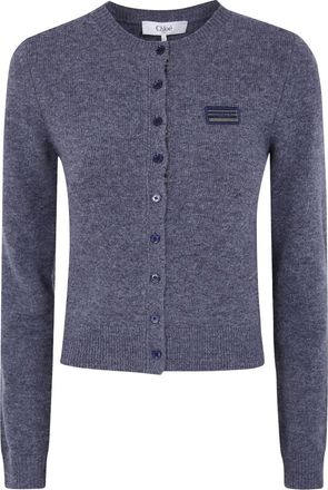 Chlo&eacute; Cardigan Classique - Femme - Pulls - Gris - Taille: 38 FR