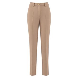 Nenette New York Slim-fit Hose - - Trousers - Damen - Beige - XS