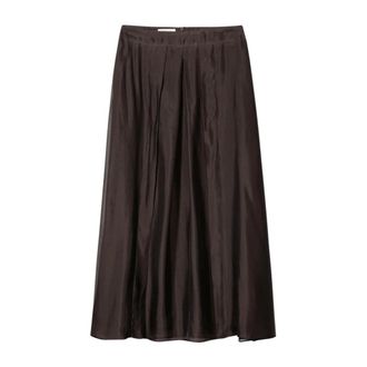 Luisa Cerano Organza-Rock mit Falten - - Skirts - Damen - Braun - L