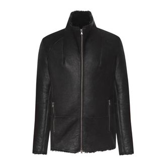 VSP Vsp, Homme, Vestes, Noir, Taille: M Shearling Biker Jacket