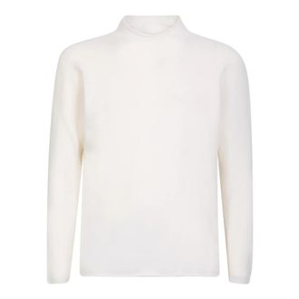 Original Vintage Emer Gerippter Rollkragenpullover - - Knitwear - Herren - Wei&szlig; - S